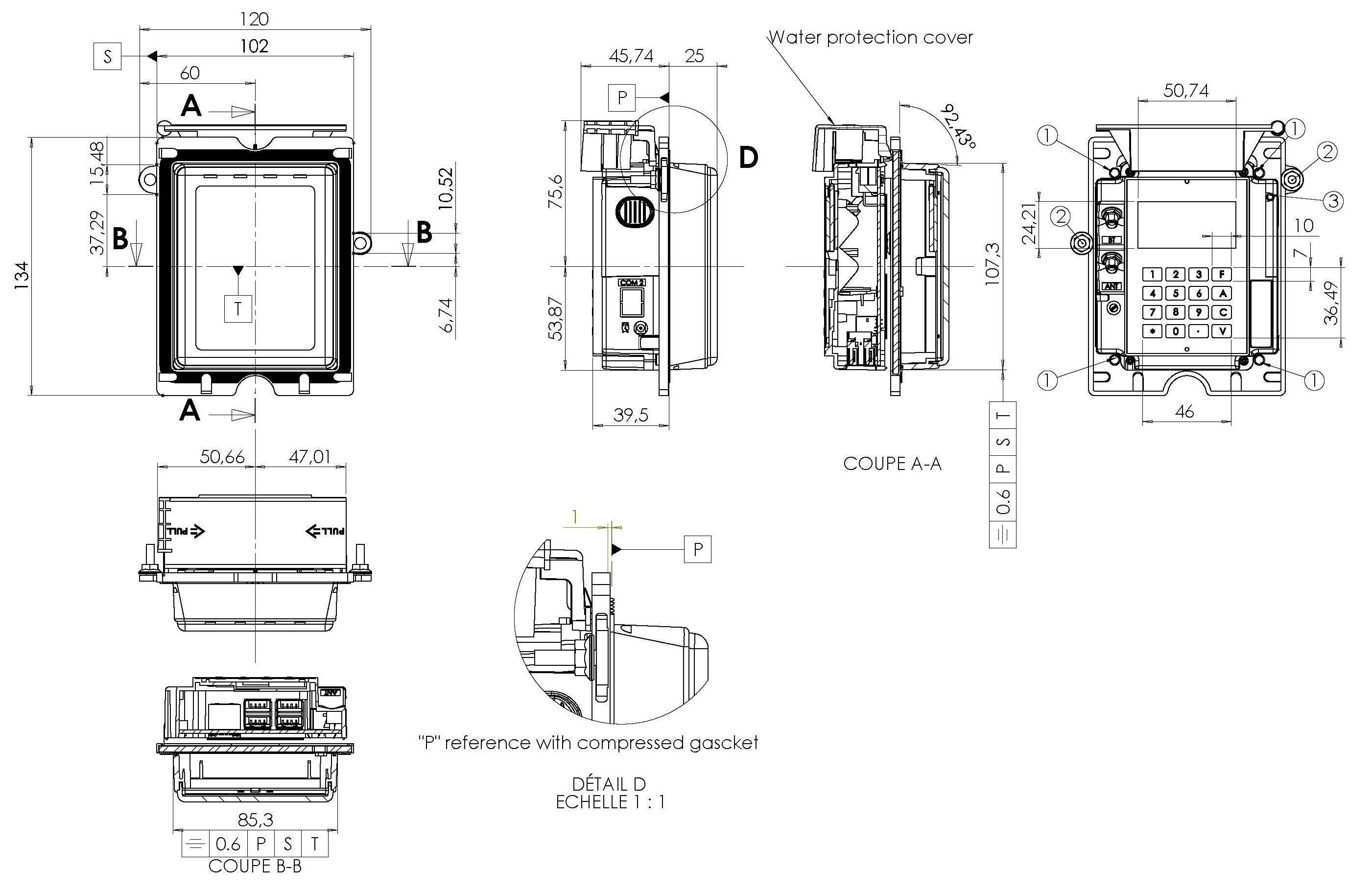 Payment Card Reader Terminal Dimension Payment Card Reader Terminal Dimension